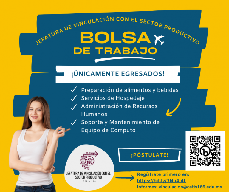 Bolsa de trabajo – CETis No. 166